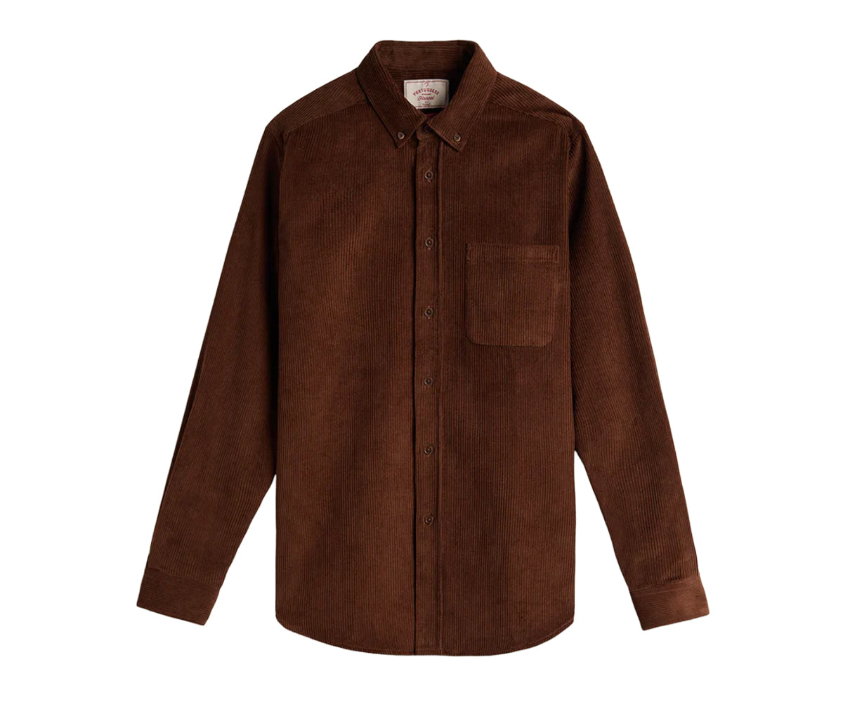 Portuguese Flannel® Lobo Corduroy Shirt - Brown – Little America Store